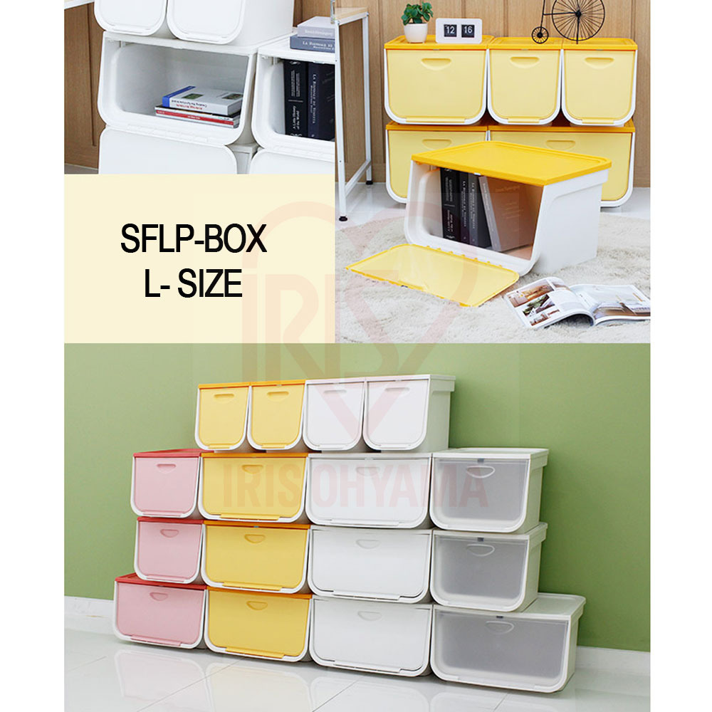 Large Stylish Storage Box with Magnetic Flap Door (SFLP-BOX L)